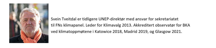 Mørke skyer over COP27 - besteforeldre for en ansvarlig ...